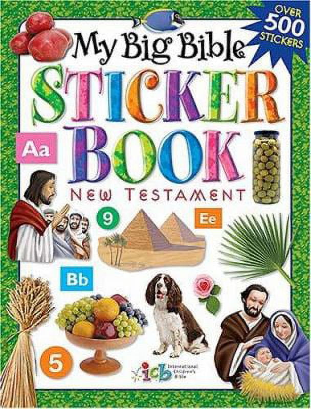 Pre-Owned My Big Bible Sticker Book: New Testament (Paperback ...
