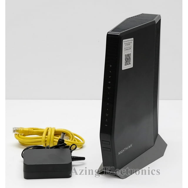 Pre-Owned NETGEAR Nighthawk CAX80 AX6000 8-Stream Wi-Fi 6 Cable Modem ...