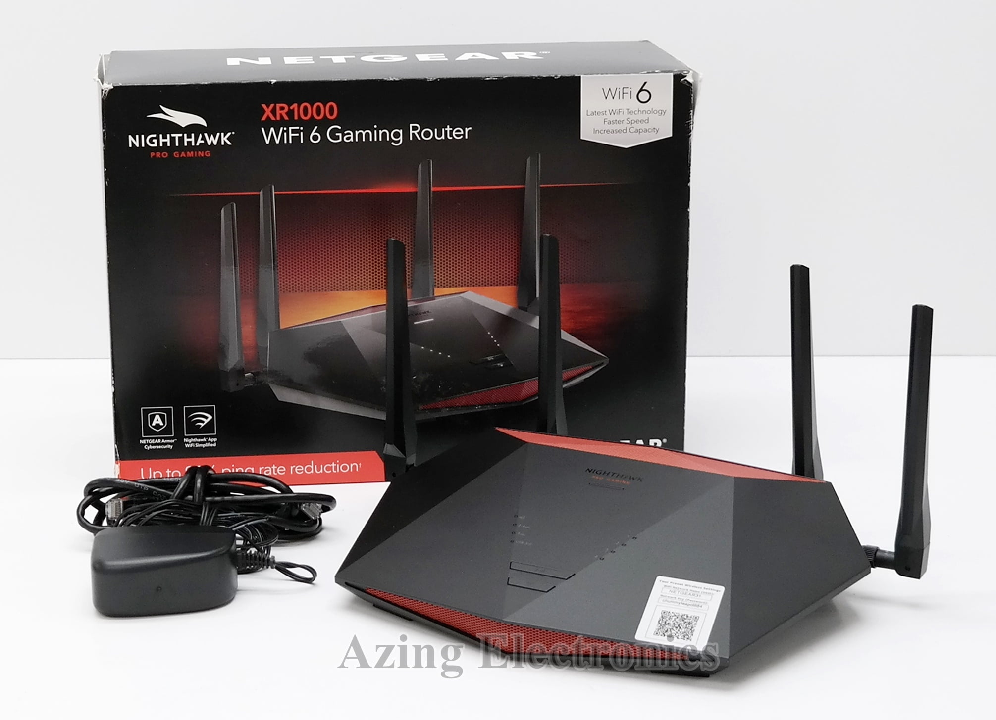 Pre-Owned Netgear Nighthawk Pro XR1000 AX5400 Gaming Wi-Fi 6 Gaming ...
