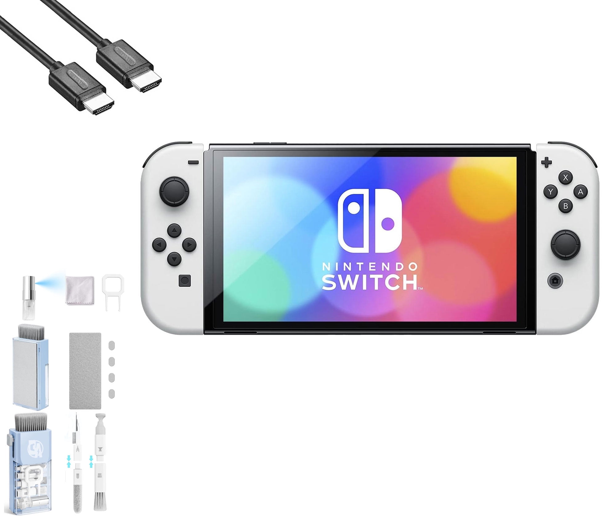 Pre-Owned Nintendo Switch OLED Model White Set with BOLT AXTION ...
