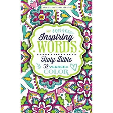 KJV, Beautiful Word Bible, Hardcover, Multi-Color Floral Cloth, Red ...