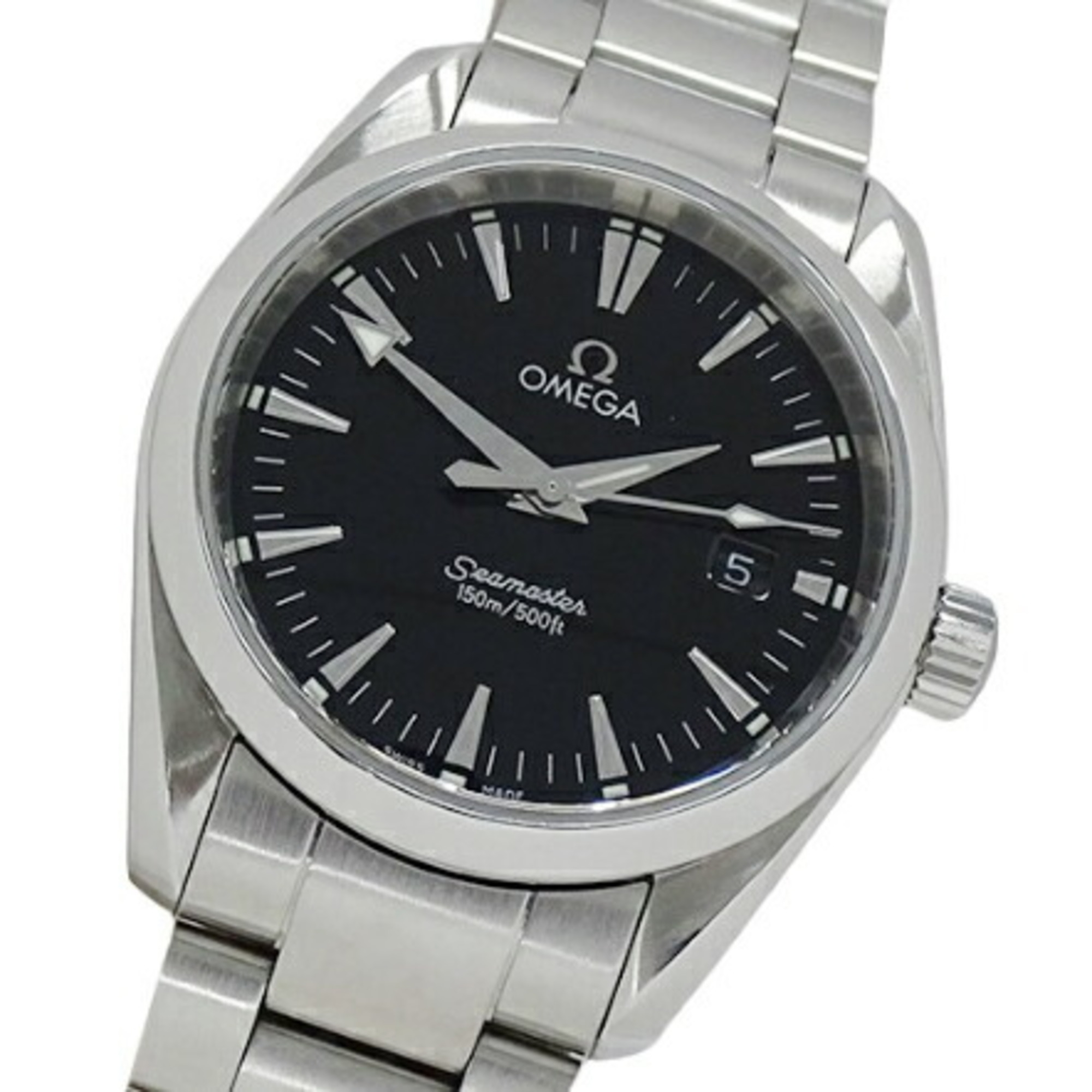 Pre-Owned OMEGA Seamaster Aqua Terra 2518.50 Watch Men's Date 150m ...