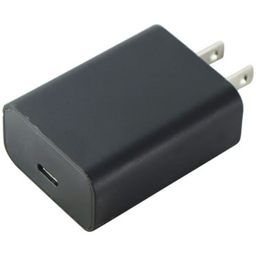 Restored Vital (2.4A) Single USB Wall Charger Travel Adapter - Black ...