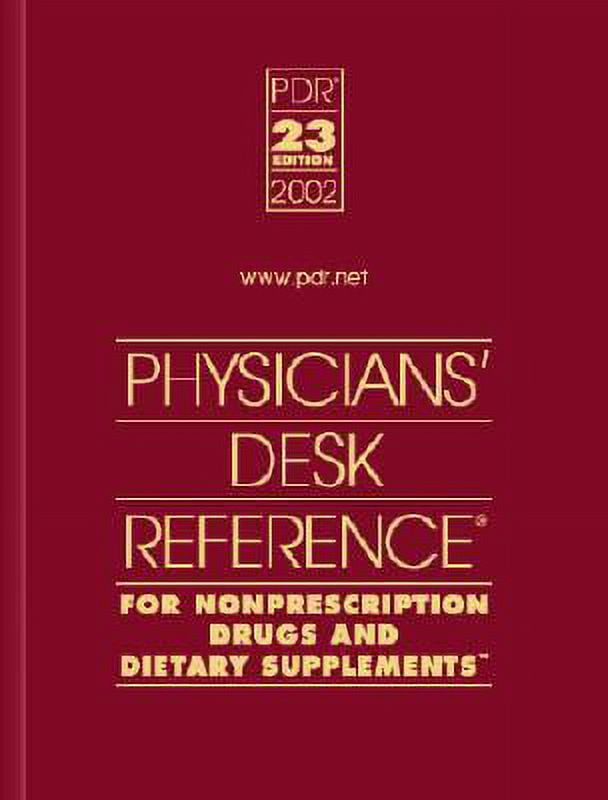 Pre-Owned PDR Physicians' Desk Reference for Nonprescription Drugs and ...