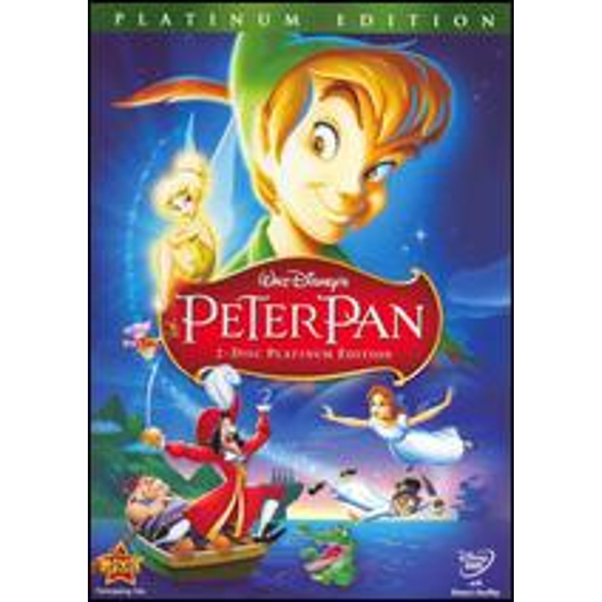 Pre-Owned Peter Pan [Platinum Edition] [2 Discs] (DVD 0786936718072 ...
