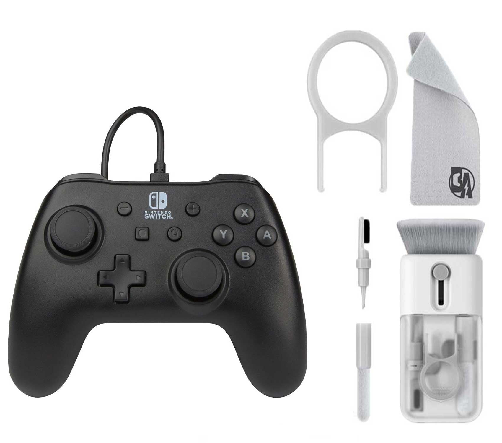 Restored PowerA - Wired Controller for Nintendo Switch - Black With ...