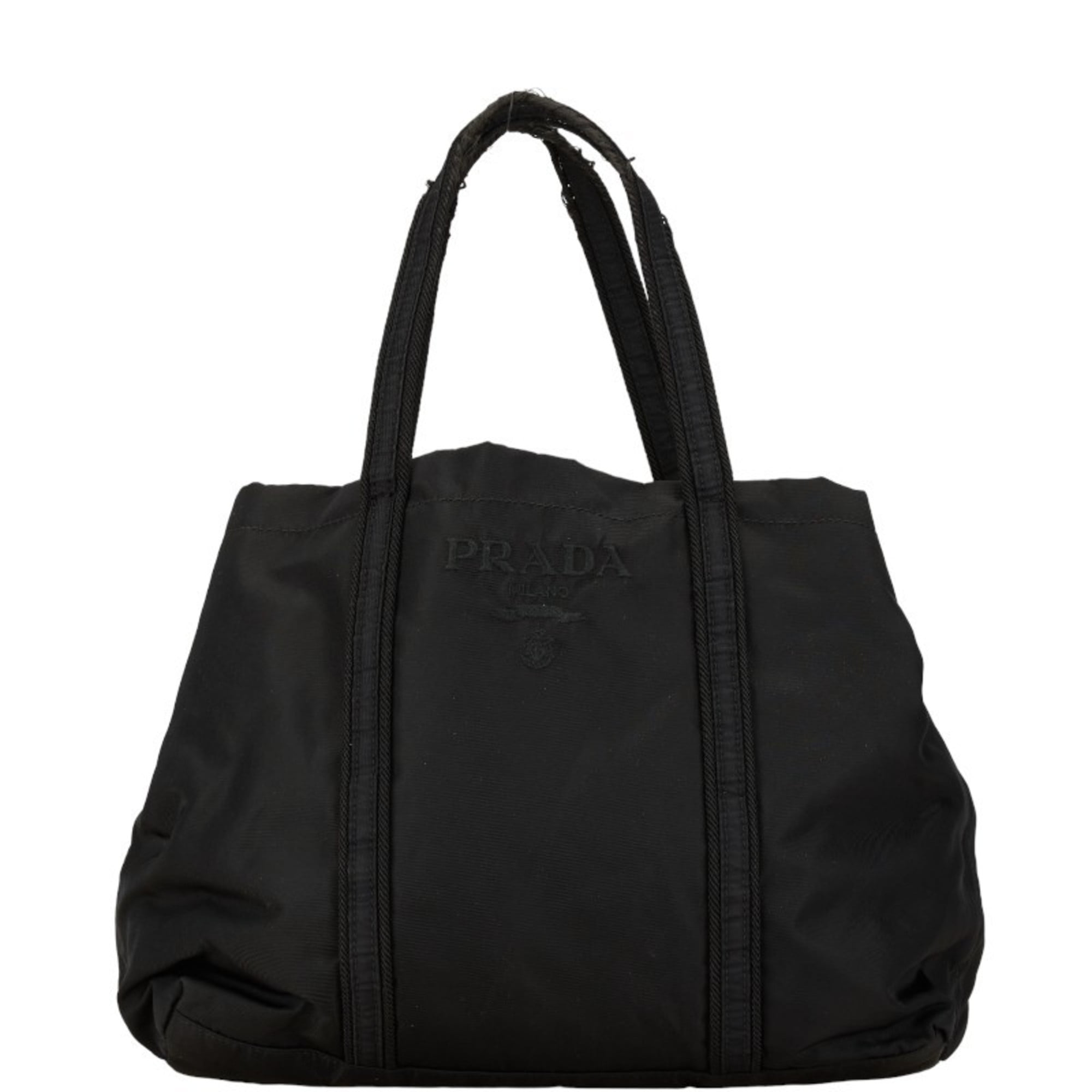 Pre-Owned Prada handbag black nylon women's PRADA (Fair) - Walmart.com