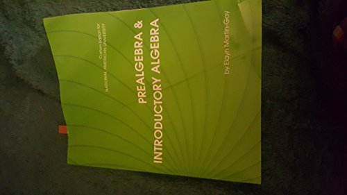 Pre-Owned Prealgebra & Introductory Algebra National American University Custom Edition ...