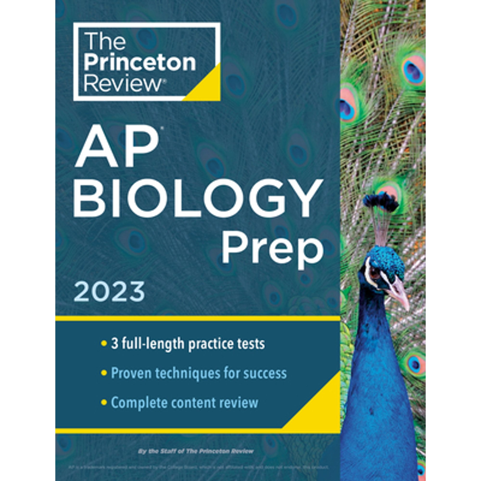 Pre-Owned Princeton Review AP Biology Prep, 2023: 3 Practice Tests ...