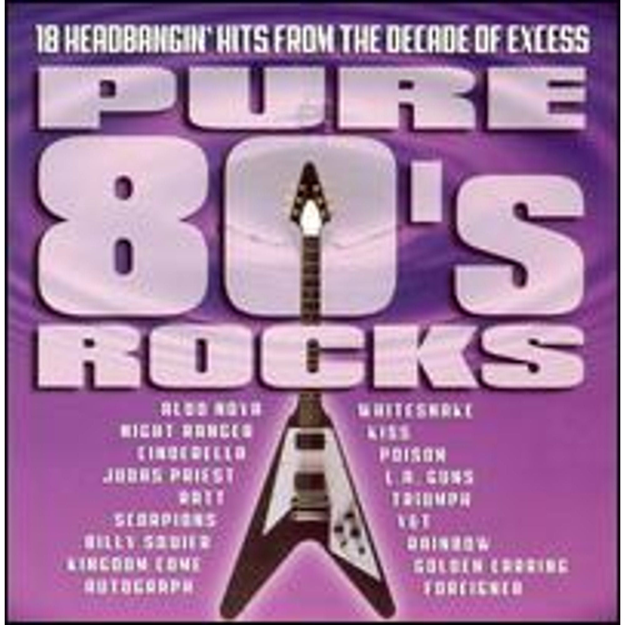 Pre-Owned Pure 80's Rocks (CD 0731458496229) by Various Artists ...