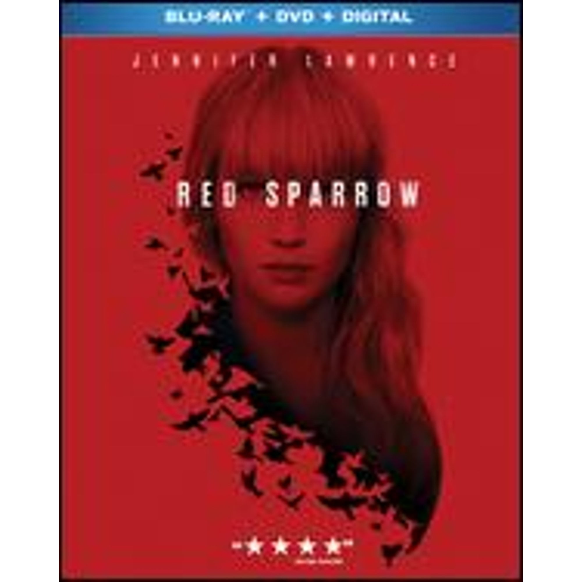 Pre-Owned Red Sparrow Blu-ray/DVD by Francis Lawrence, Thriller ...