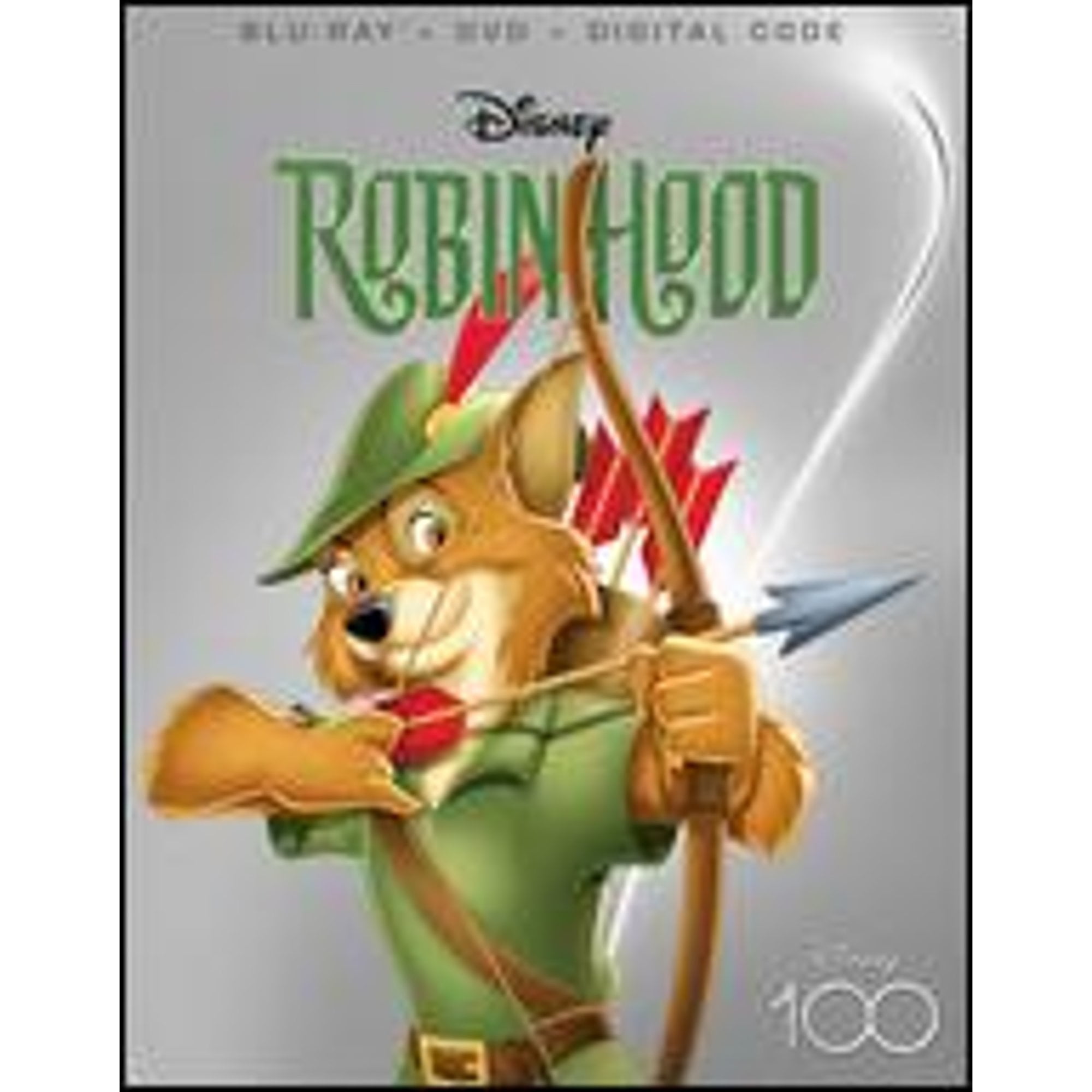 Pre-Owned Robin Hood [40th Anniversary Edition] [Blu-ray/DVD] (Blu-Ray ...
