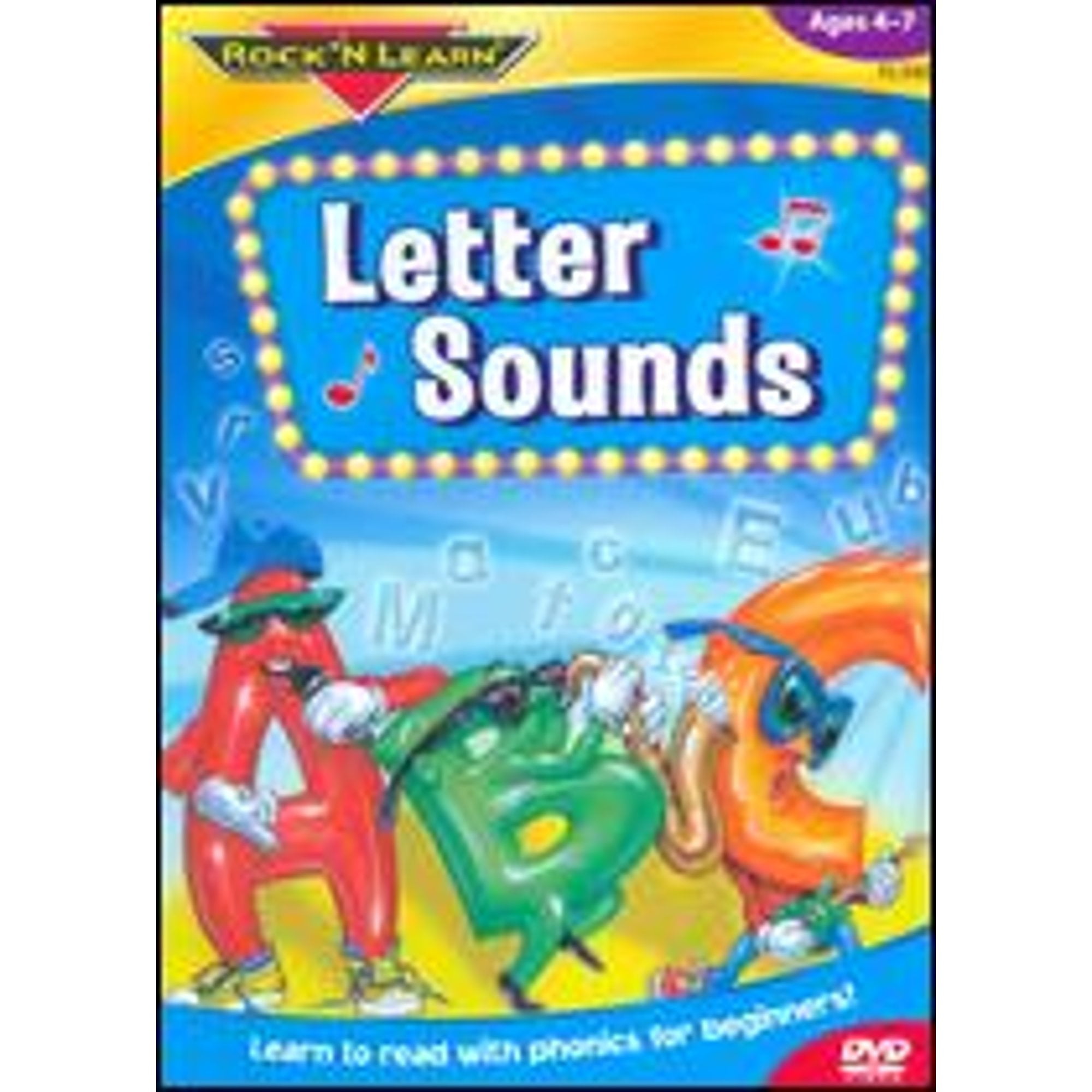 Pre-Owned Rock 'N Learn: Letter Sounds (DVD 0725696894626) - Walmart.com