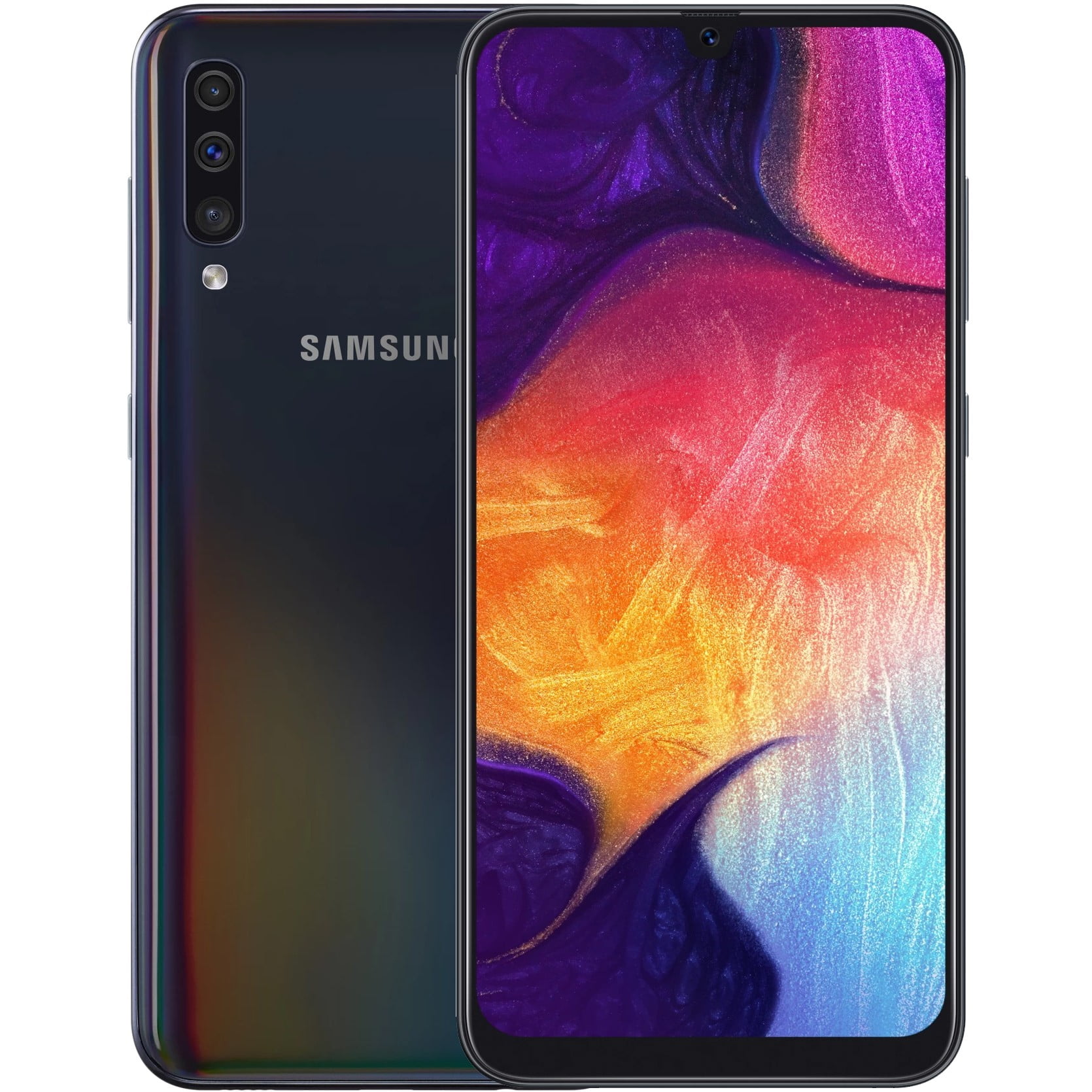 Restored Samsung Galaxy A50 A505U 64GB GSM Unlocked Black (Refurbished ...