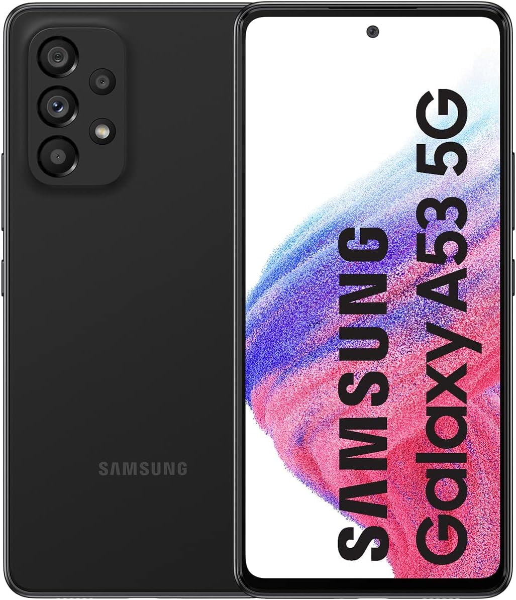Restored Samsung Galaxy A53 Factory Unlocked 5G 128GB Black (LCD SHADOW ...