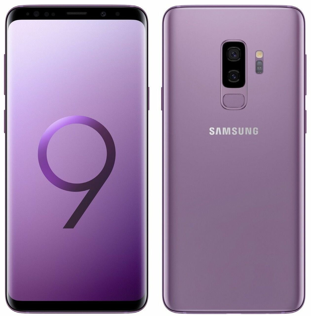 Restored Samsung Galaxy S9+ Plus G965U 64GB Fully Unlocked Lilac Purple ...