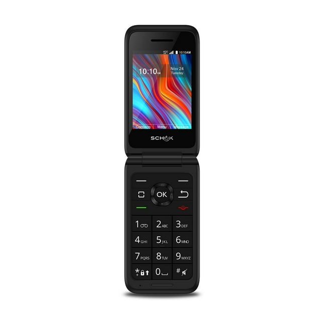 Restored Schok Classic Flip Phone SC3218T T-Mobile GSM Unlocked 4G LTE ...