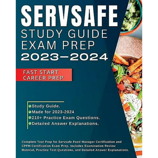 Pre-Owned Servsafe Study Guide CPFM Exam Prep 2023-2024: Complete Test ...