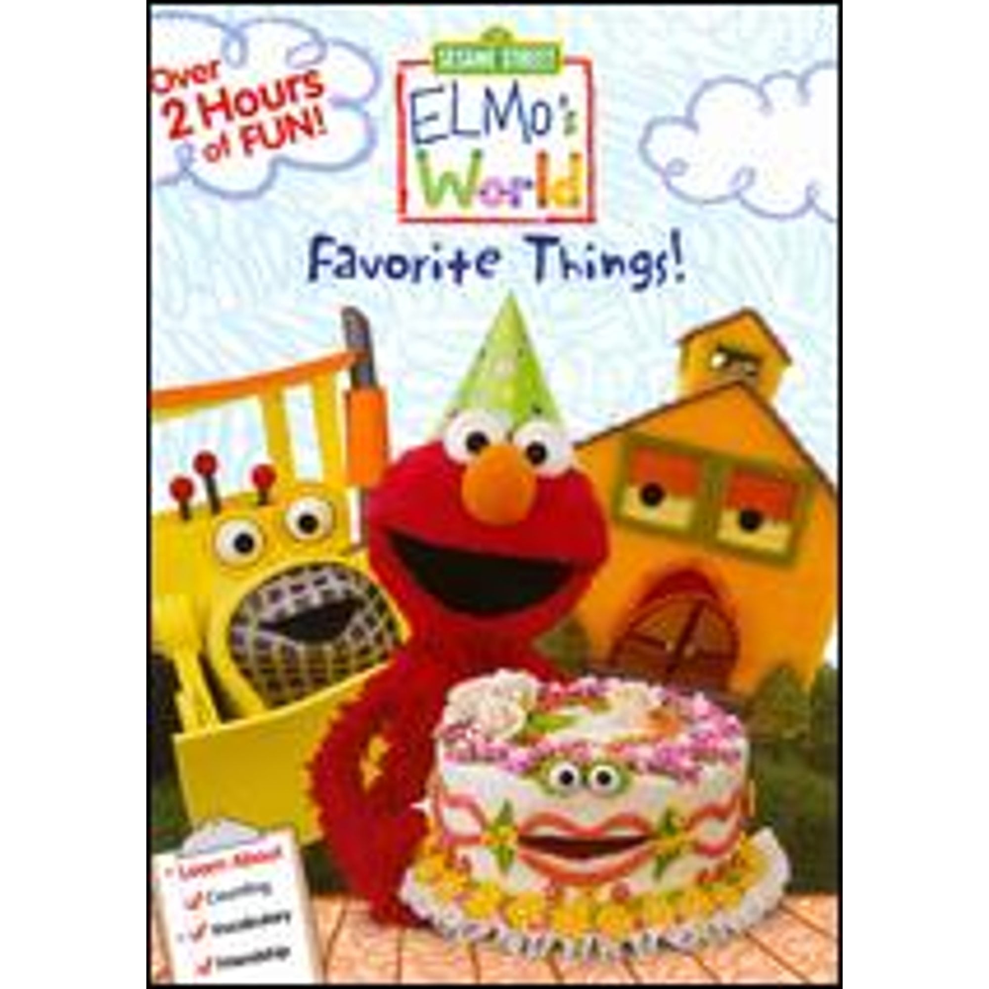Pre-Owned Sesame Street: Elmo's World - Elmo's Favorite Things! (DVD ...