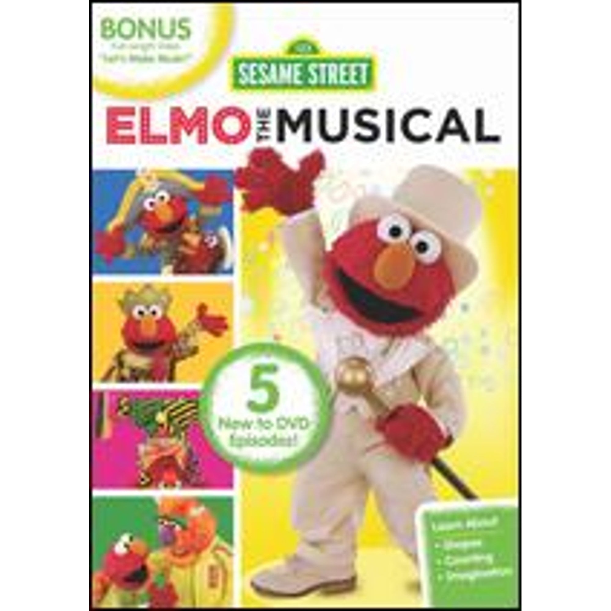 Pre-Owned Sesame Street: Elmo the Musical (DVD 0854392002995) - Walmart.com