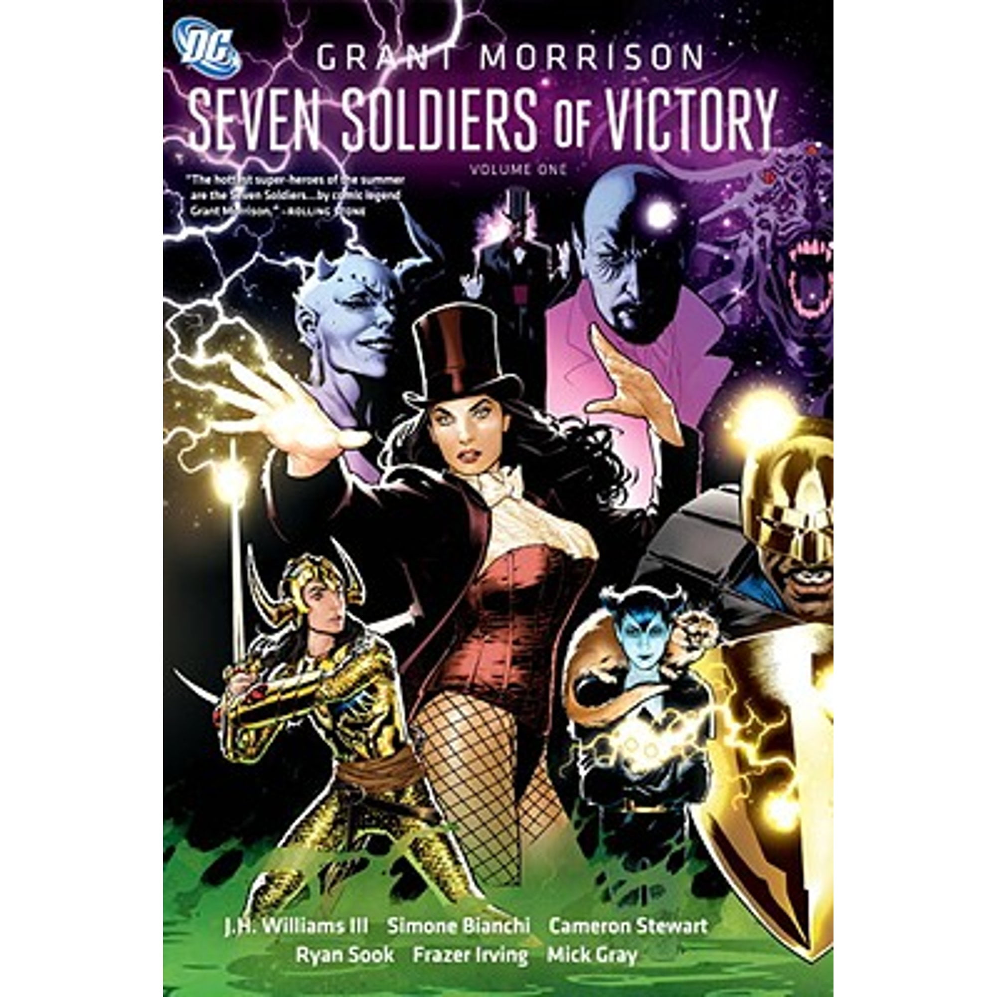 Pre-Owned Seven Soldiers of Victory (Hardcover 9781401226954) by Grant Morrison - Walmart.com