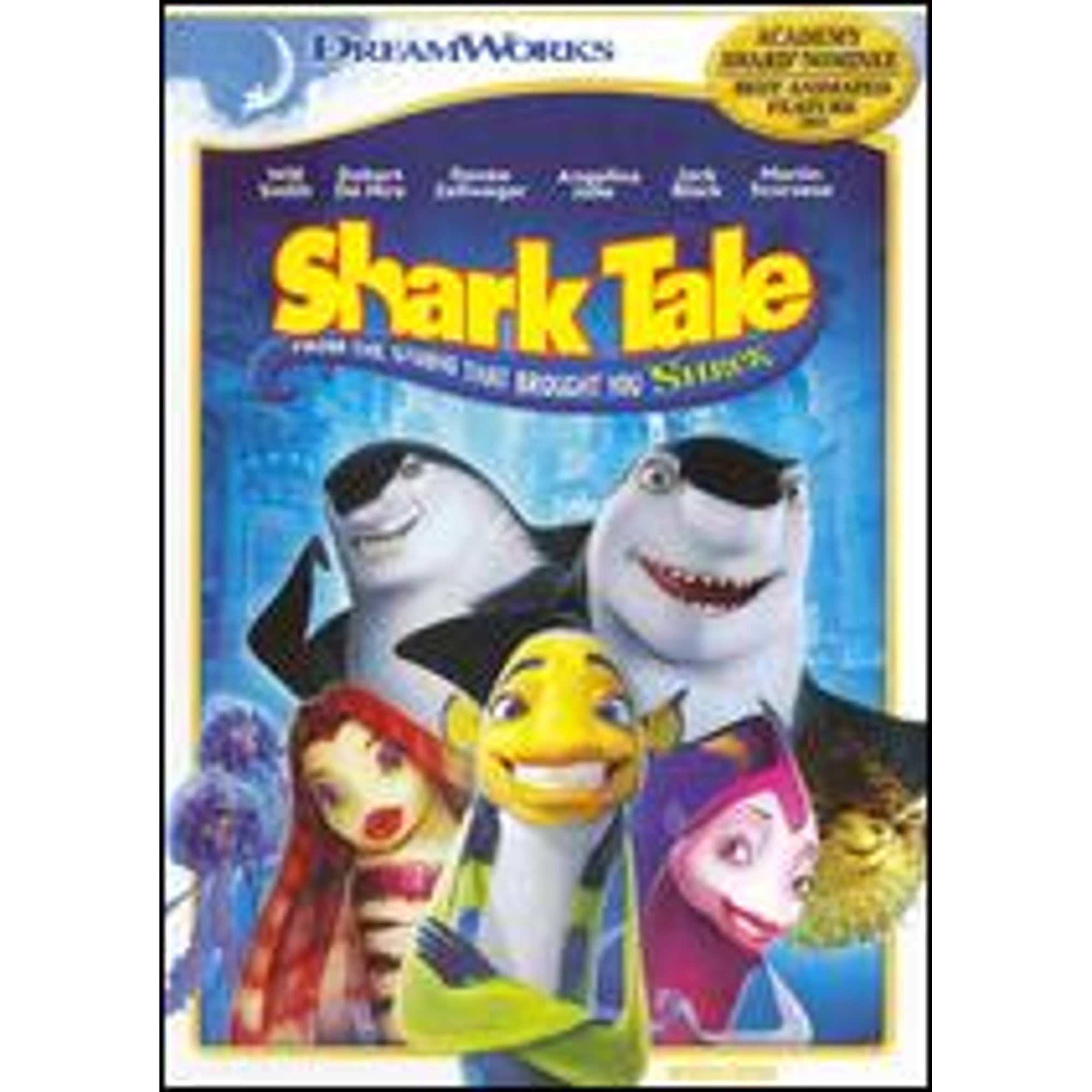 Pre-Owned Shark Tale [WS] (DVD 0678149195521) directed by Bibo Bergeron ...