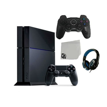 Restored Sony PlayStation 4 1TB Gaming Console Black with BOLT AXTION with 2 Controller Bundle ...
