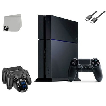 Pre-Owned Sony PlayStation 4 500GB Gaming Console White with 2 Controller Included BOLT AXTION ...