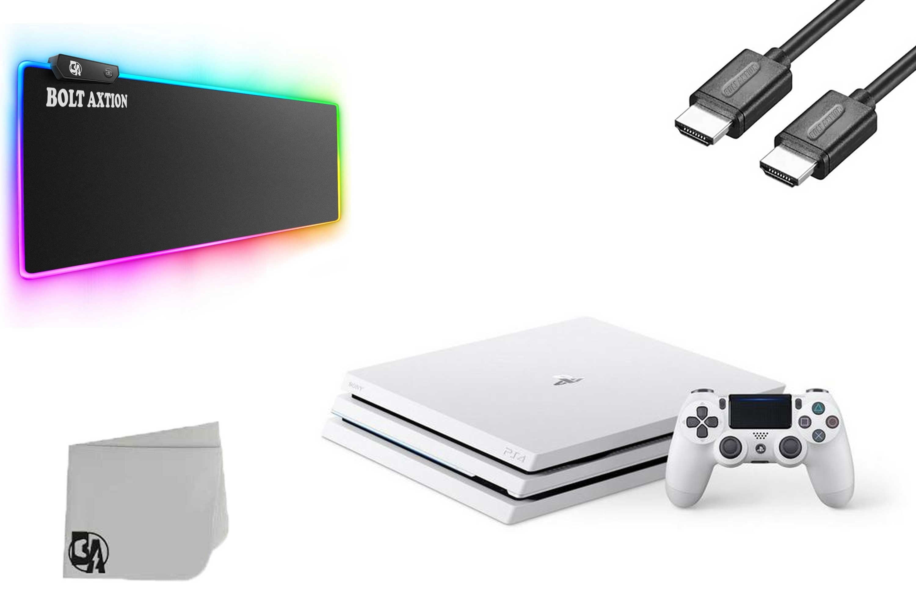 Restored Sony PlayStation 4 Pro Glacier 1TB Gaming Consol White with ...