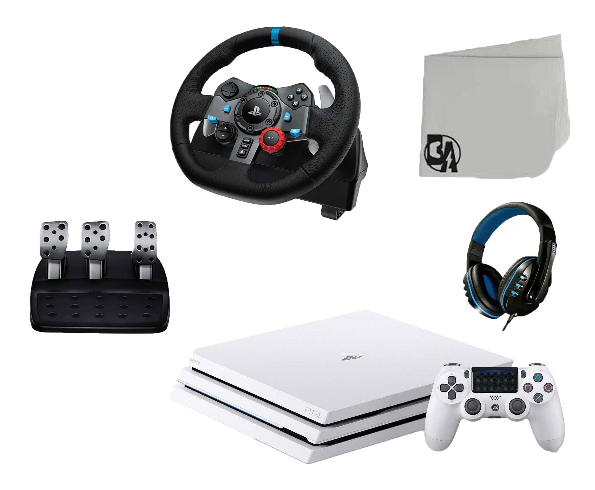 Pre-Owned Sony PlayStation 4 Pro Glacier 1TB Gaming Consol White with ...