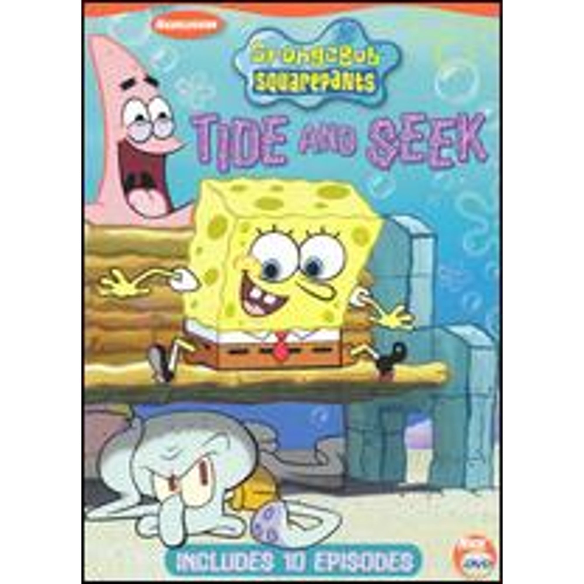 Pre-Owned SpongeBob SquarePants: Tide and Seek (DVD 0097368792647 ...