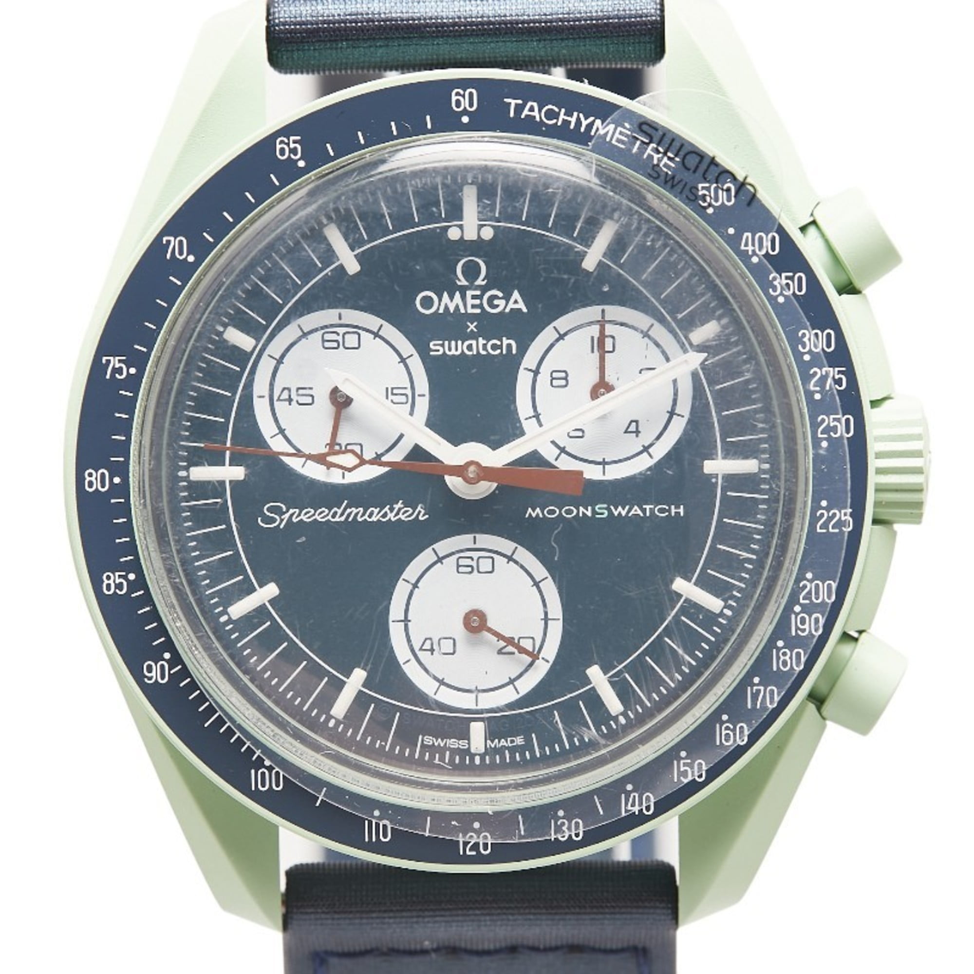 Pre-Owned SWATCH x OMEGA Speedmaster Moonwatch Mission on Earth ...