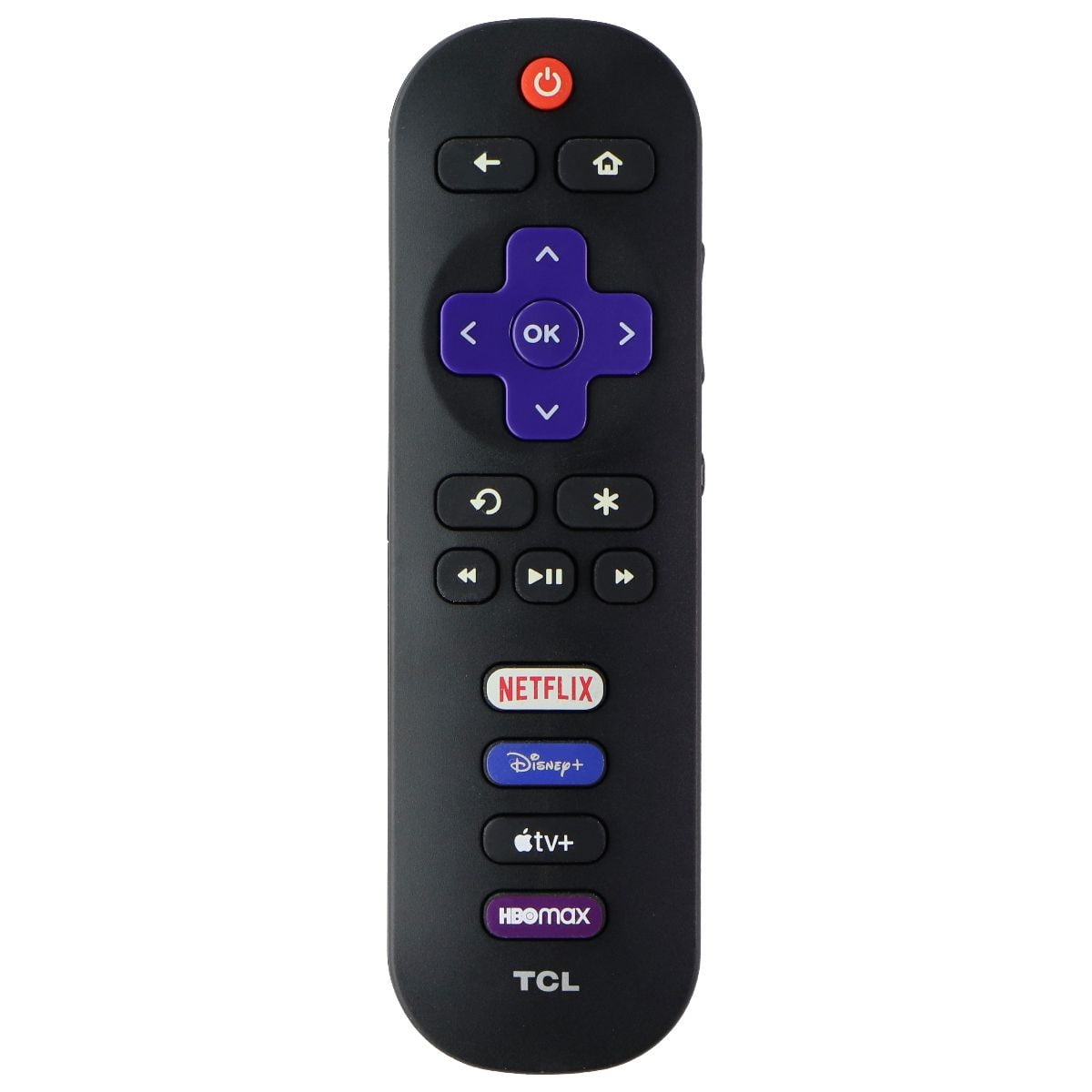 TCL Replacement Remote Control, Netflix Disney+ AppleTV+ HBO Hot Keys ...