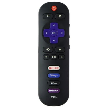 TCL Remote Control for Roku TV with Shortcut Keys for Popular Apps ...