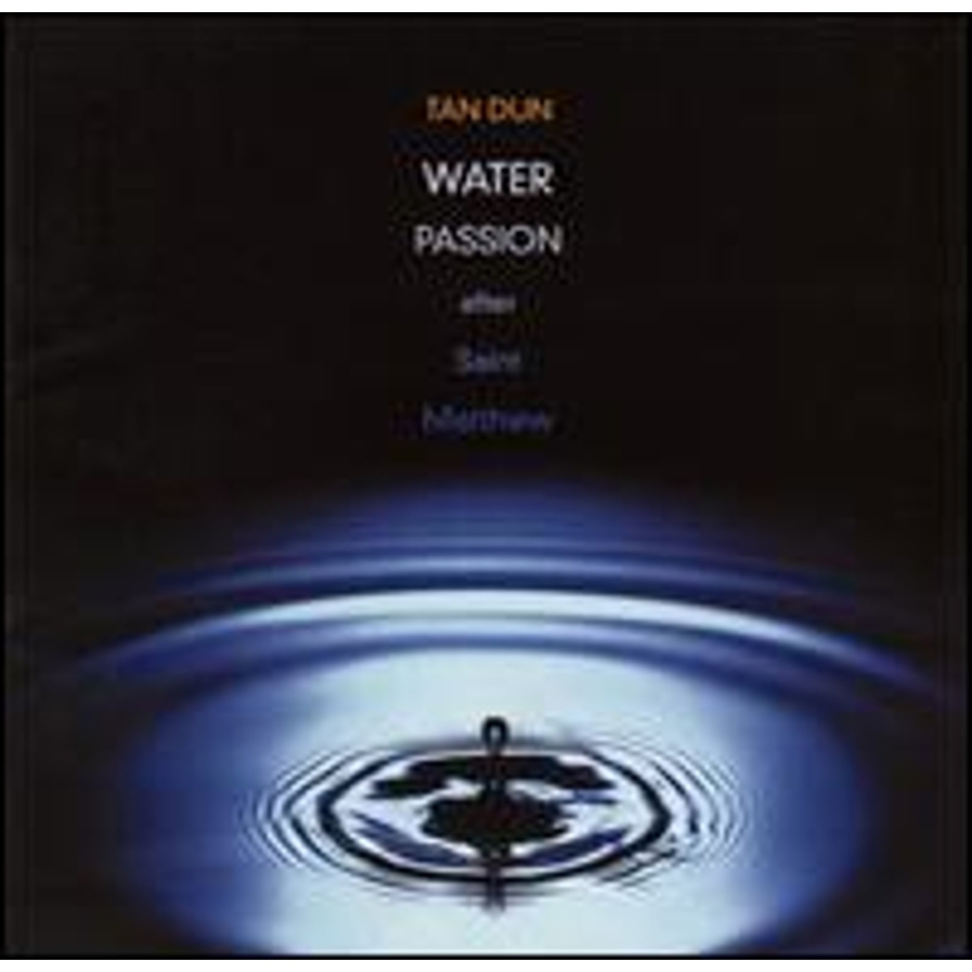 Pre-Owned Tan Dun: Water Passion after St. Matthew (CD 0696998992726 ...