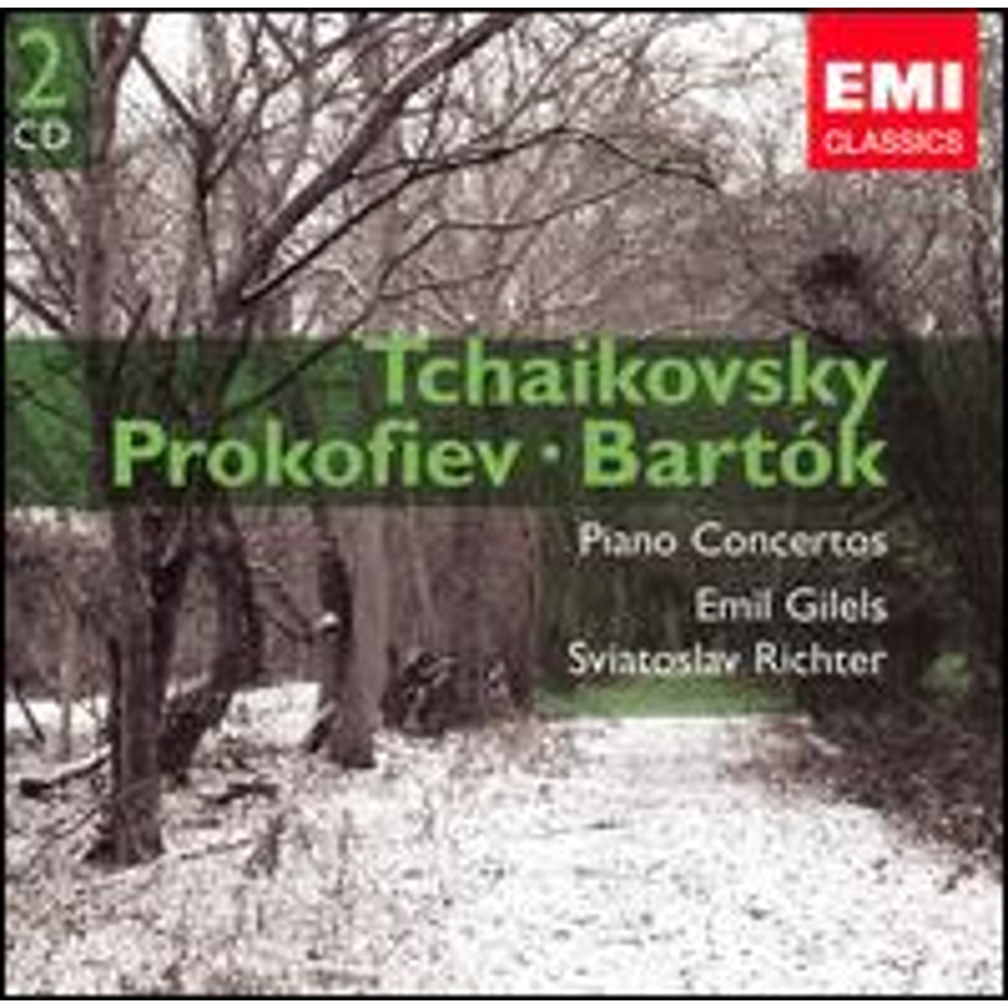 Pre-Owned Tchaikovsky, Prokofiev, Bartók: Piano Concertos (CD 0094635084924) by Emil Gilels ...