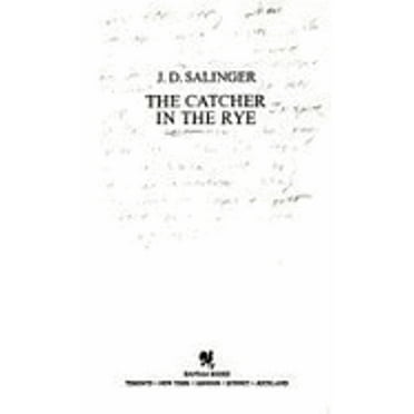 The Catcher in the Rye (Paperback) - Walmart.com