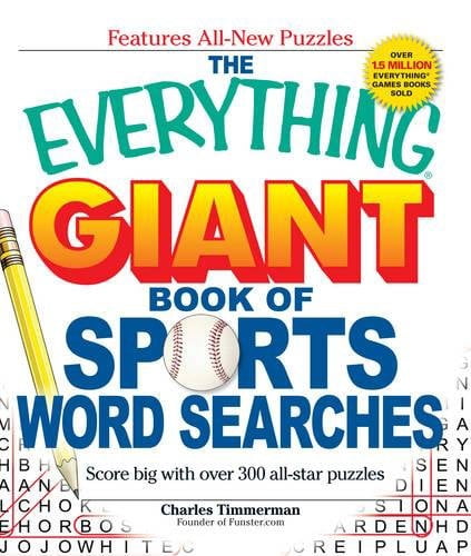 Pre-Owned The Everything Giant Book of Sports Word Searches: Score Big ...