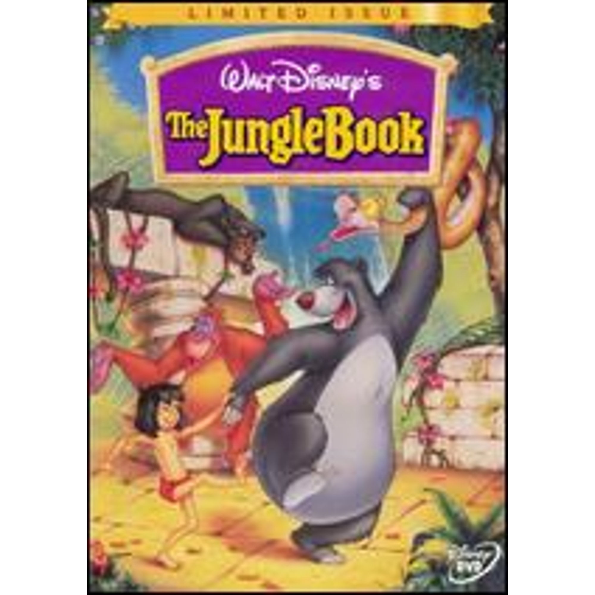 Pre-Owned The Jungle Book [Limited Edition] (DVD 0717951005878 ...