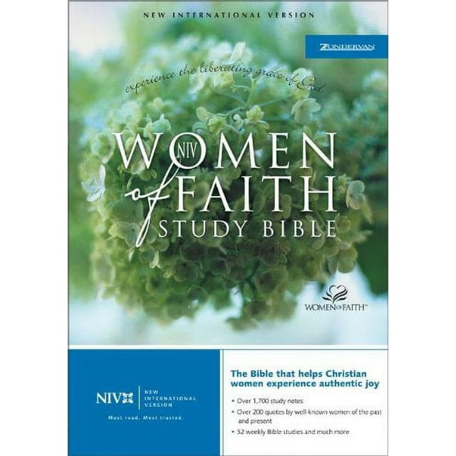 Pre-Owned The Niv Women of Faith Study Bible: Experience the Liberating ...