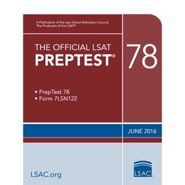 Official LSAT PrepTest: The Official LSAT Preptest 84 (Paperback ...