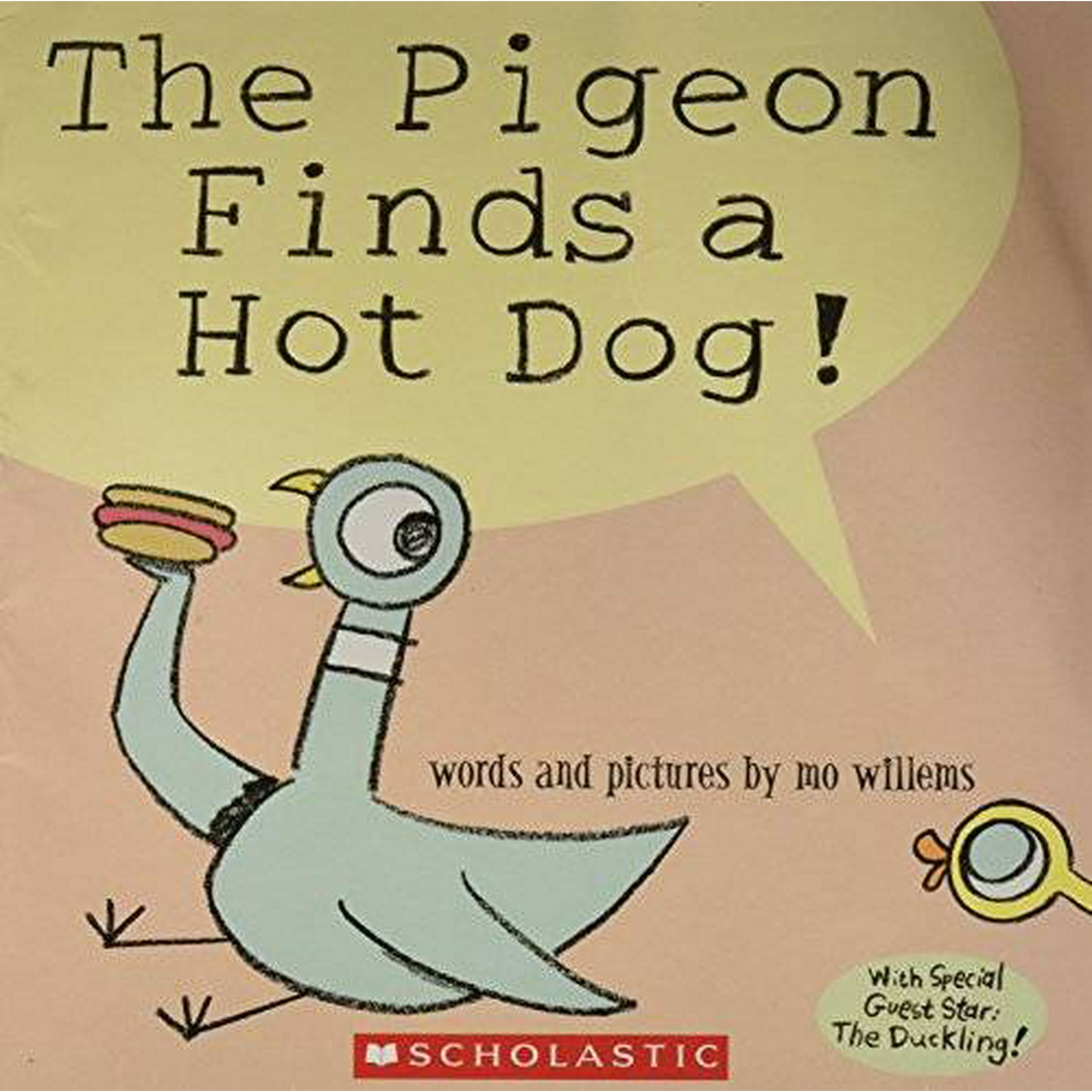 The Pigeon Finds A Hot Dog Coloring Pages