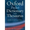 Pocket Oxford American Dictionary and Thesaurus, (Paperback) - Walmart.com
