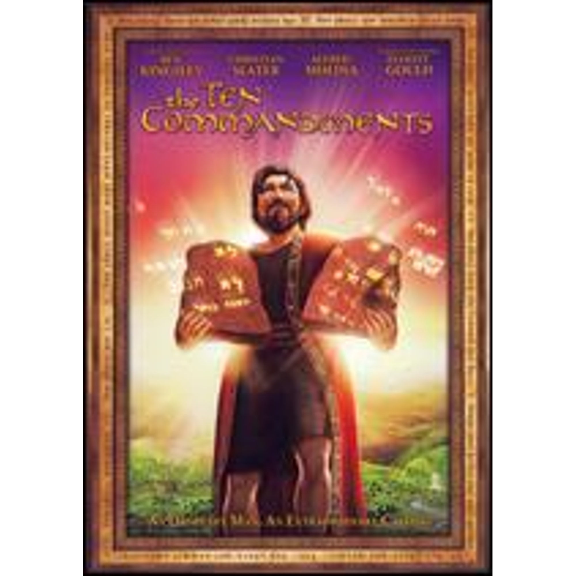 Pre-Owned The Ten Commandments (DVD 0796019809443) directed by Bill ...