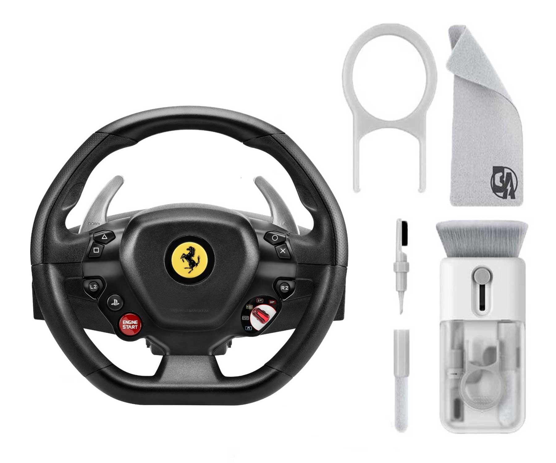 Pre-Owned Thrustmaster - T80 Ferrari 488 GTB Edition Racing Wheel for ...