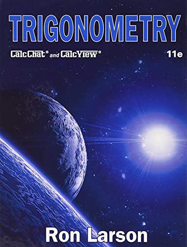 Pre-Owned Trigonometry: With Calcchat and Calcview Hardcover - Walmart.com