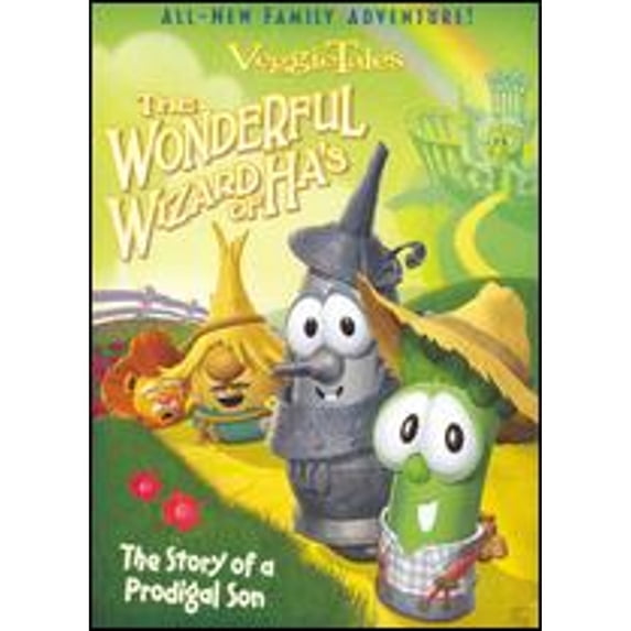 Pre-Owned Veggie Tales: The Wonderful Wizard of Ha's DVD Kids & Family ...