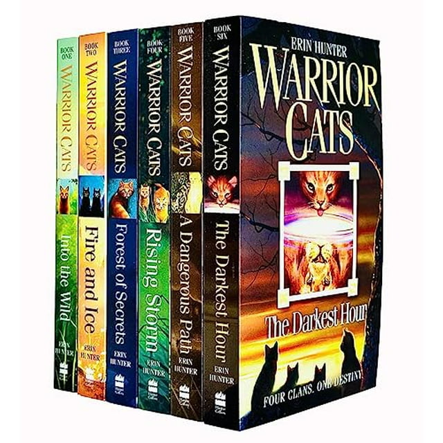 Pre-Owned Warrior Cats Series 1: The Prophecies Begin - 6 Books ...