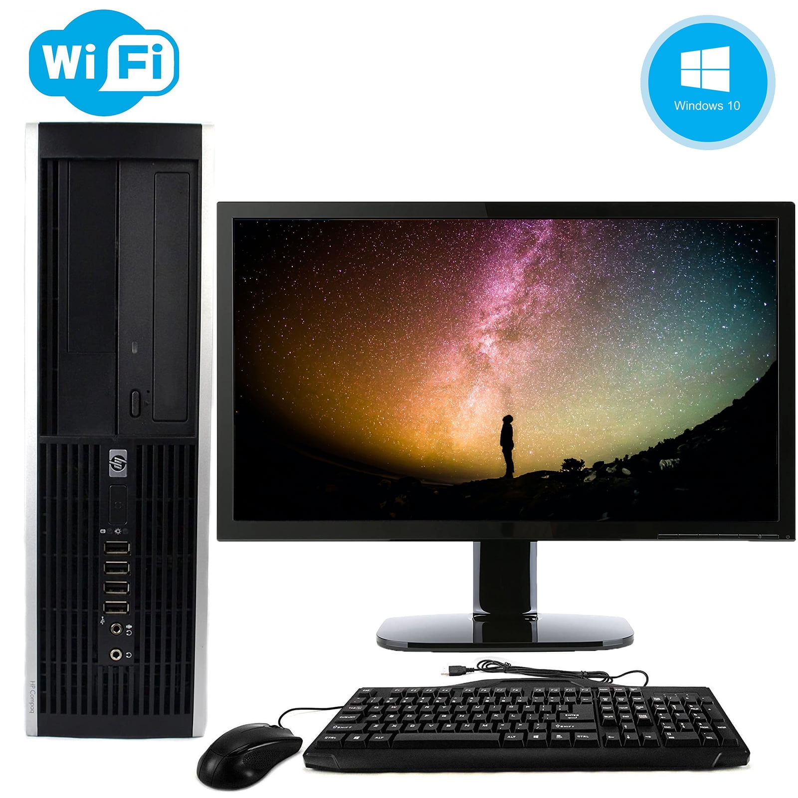 Restored Windows 7 Pro 64bit Fast HP 8200 Desktop Computer Tower PC ...