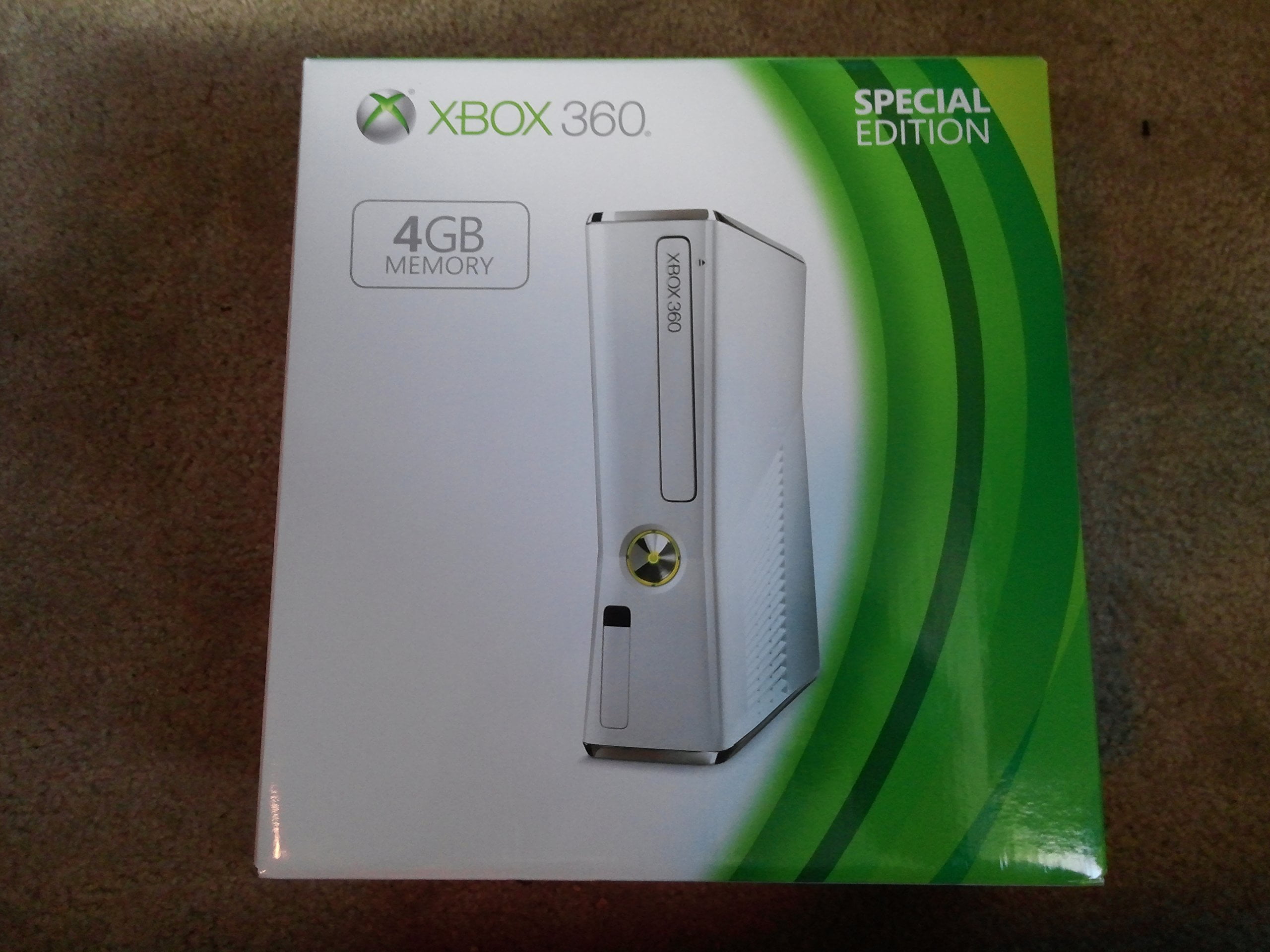 Pre-Owned Xbox 360 S White - 4GB - Walmart.com